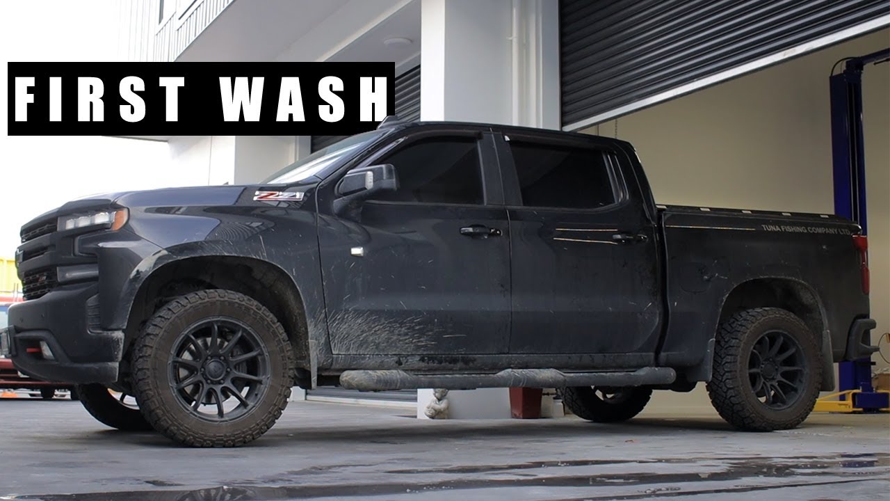 Chevrolet Silverado - First Wash In Months - ASMR Detailing - YouTube