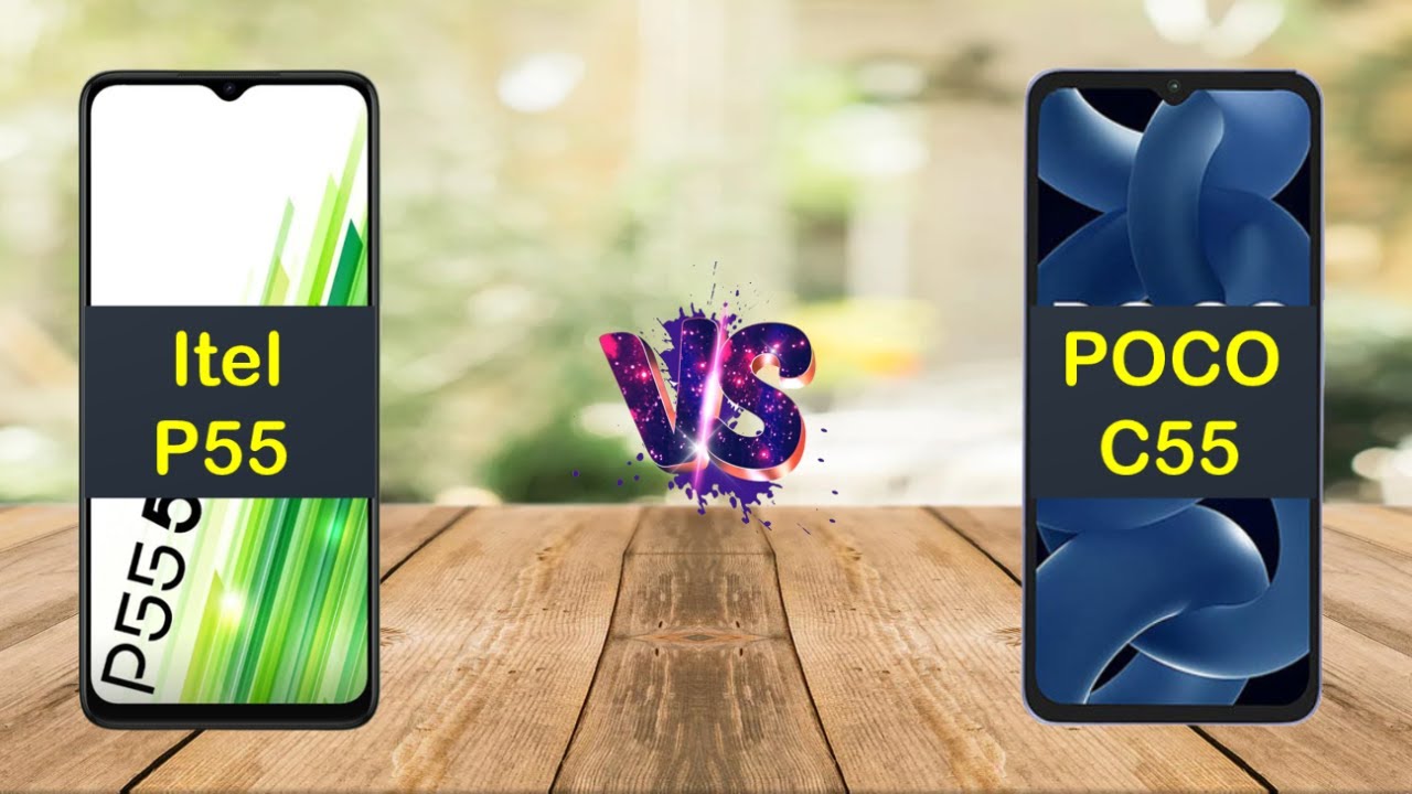 Itel P55 vs POCO C55 | POCO C55 vs Itel P55 - YouTube