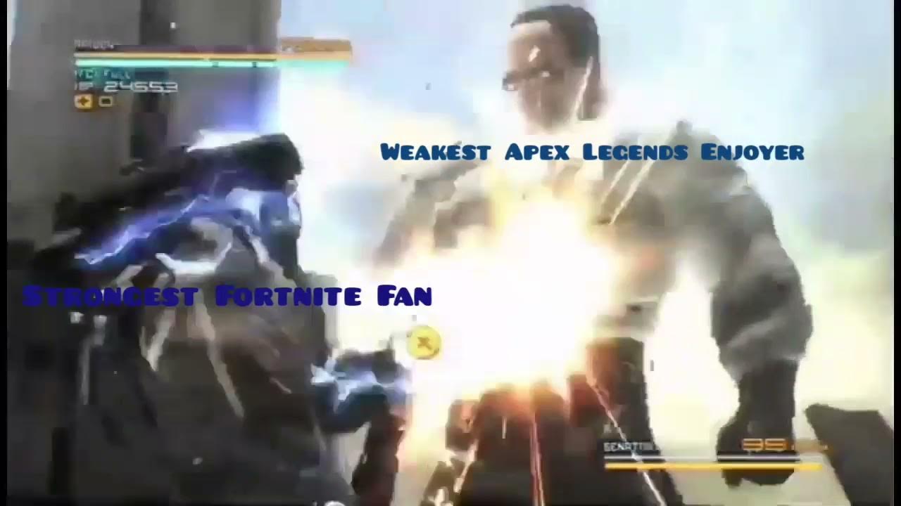 strongest Fortnite fan vs weakest Apex Legends enjoyer - YouTube