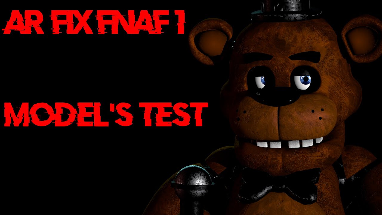 New Fnaf1 Models Test Bonnie Fnaf 1 Download Free 3D Model By Tgames