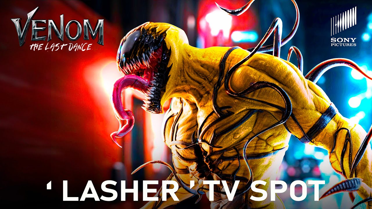 Venom The Last Dance TV spot (Lasher) | New TV Spot | "Lasher" | venom ...