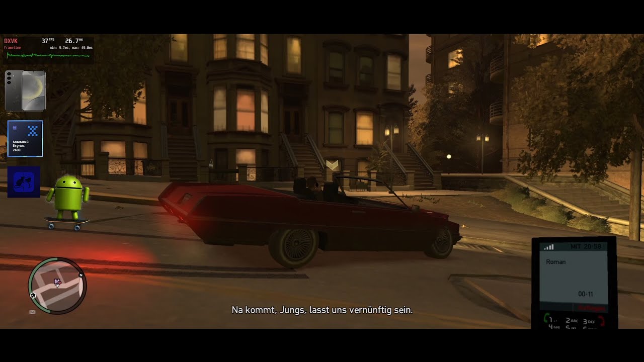 Grand Theft Auto IV natively on Android - Exynos 2400 - XClipse 940 ...