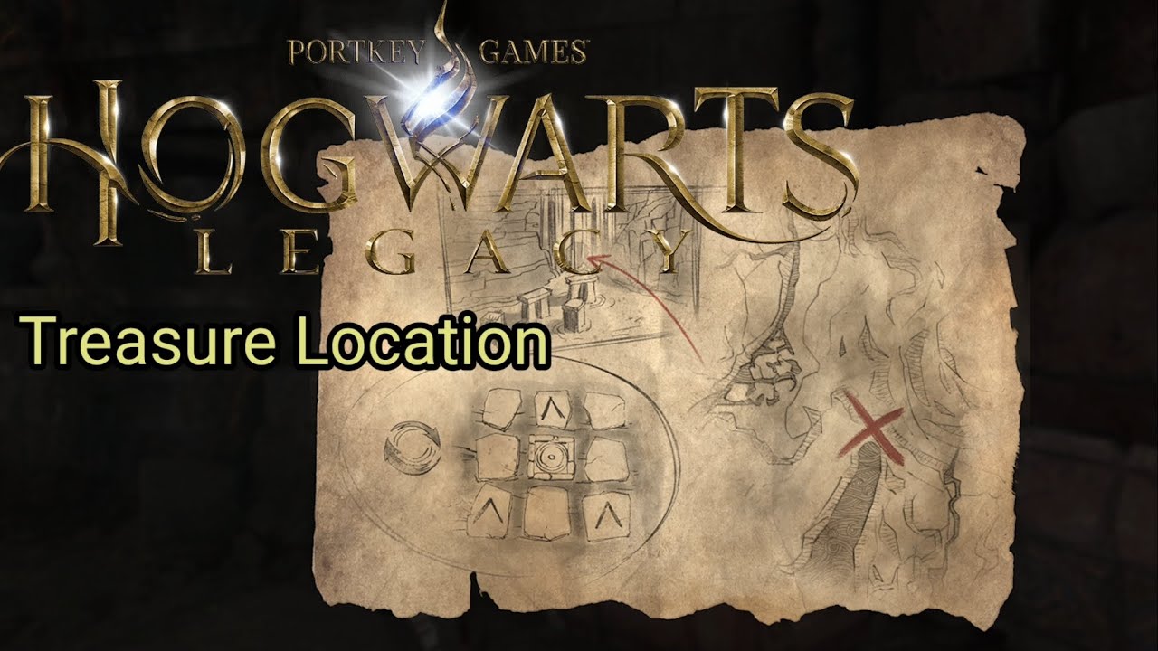 Hogwarts Legacy Cursed Tomb Treasure Map Mysterious Map Fragment hogwarts-legacy-cursed-tomb-treasure-map-mysterious-map-fragment