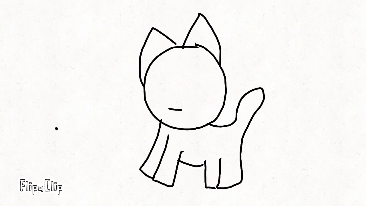 Cat FlipaClip - YouTube
