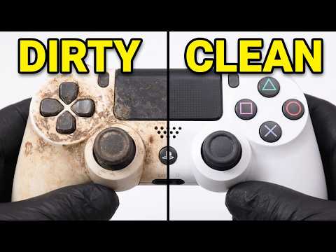Ich habe den DRECKIGSTEN PS4-Controller überhaupt restauriert! (ASMR)