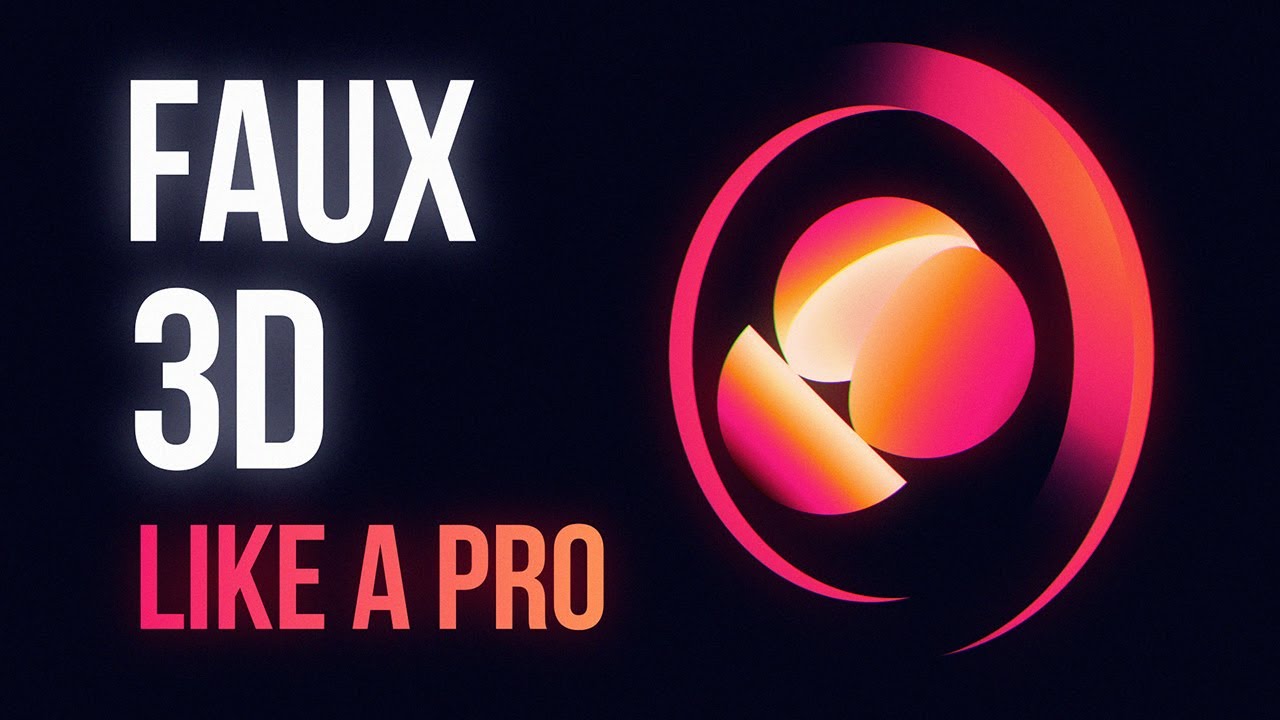 After Effects Faux 3D - YouTube