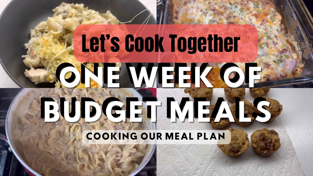 WHAT’S FOR DINNER? | COOK WITH ME | BUDGET FRIENDLY MEAL IDEAS | SINGLE ...