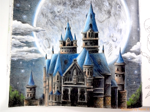 ROMANTIC COUNTRY second tale | Full Moon Part 2 | color TUTORIAL ...