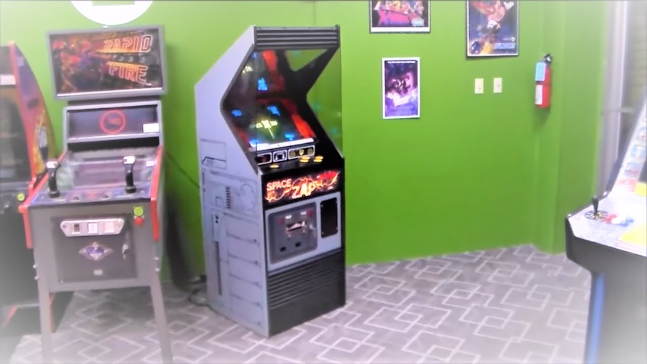 1980 SPACE ZAP Arcade Machine - One Of The COOLEST Little Known Titles ...
