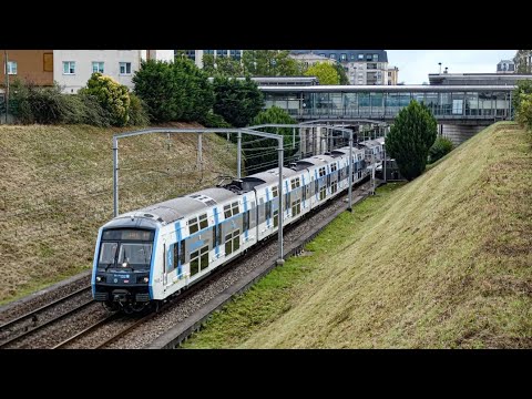 (RER A)Mise en service des MI2N IDFM sur le RER A - YouTube