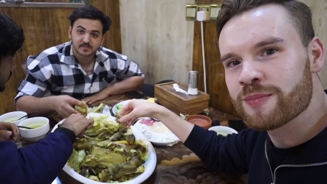 Eating Sheep's Head (Bacha) in BASRA, Iraq 🇮🇶 ٱلْبَصْرَة‎ - YouTube