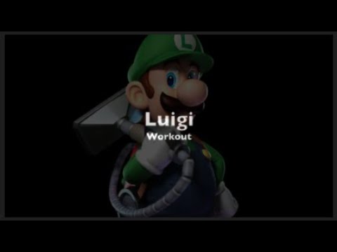 SUPER SMASH BROS - Luigi Workout! - YouTube