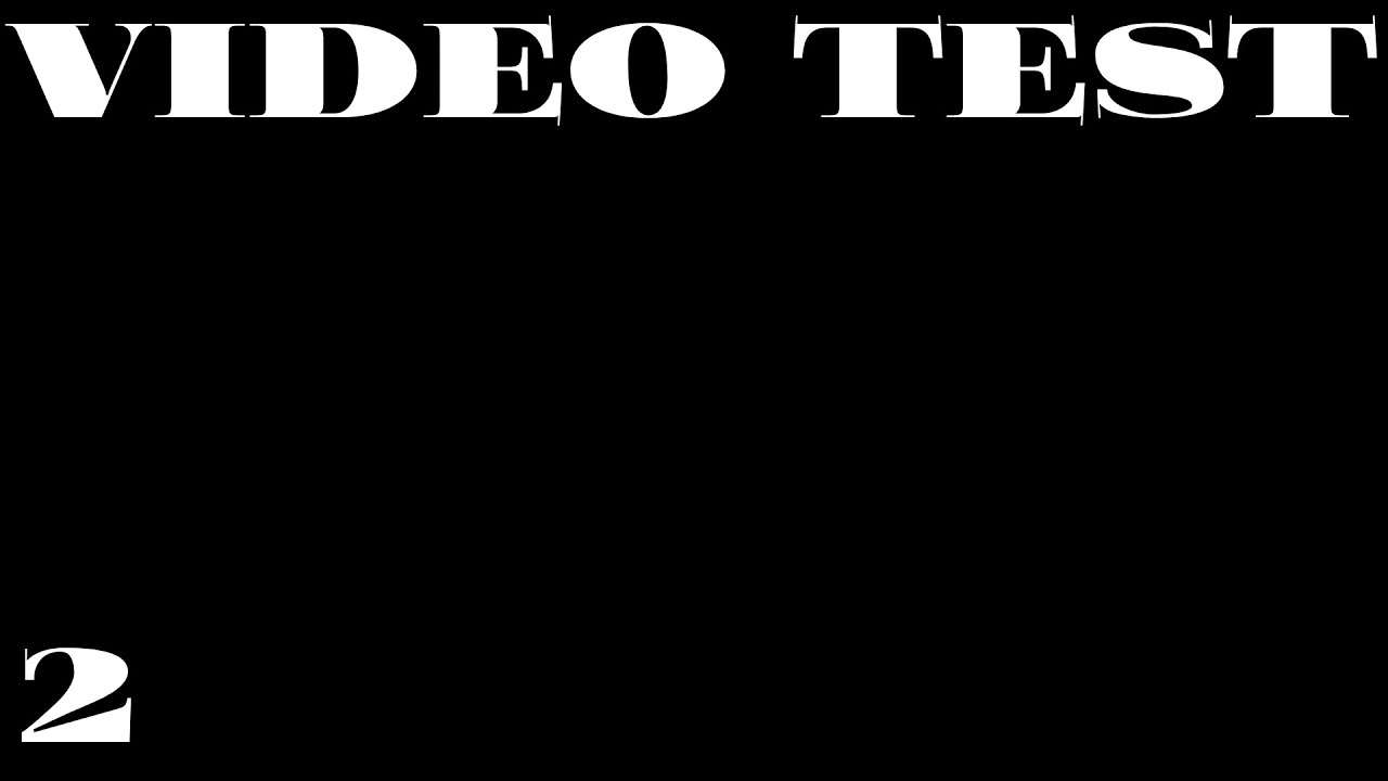 GD Video & Audio Test - YouTube