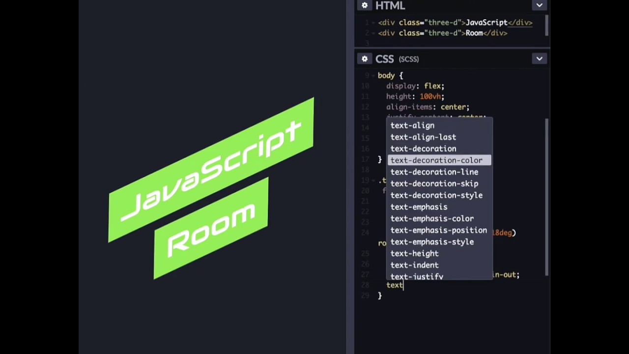 3D Animated Text HTML CSS YouTube 3d-animated-text-html-css-youtube