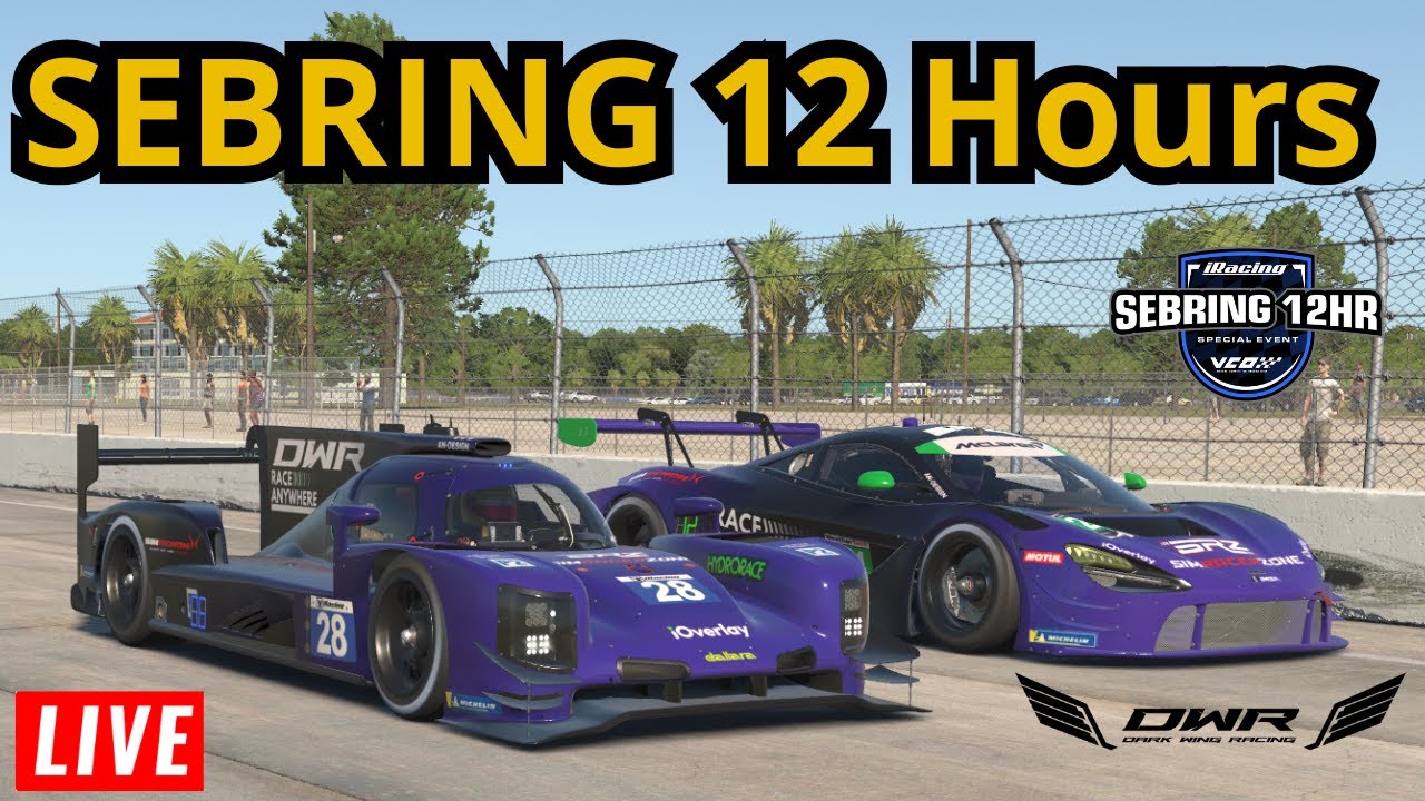 iRACING Sebring 12 Hours Part 2 - YouTube
