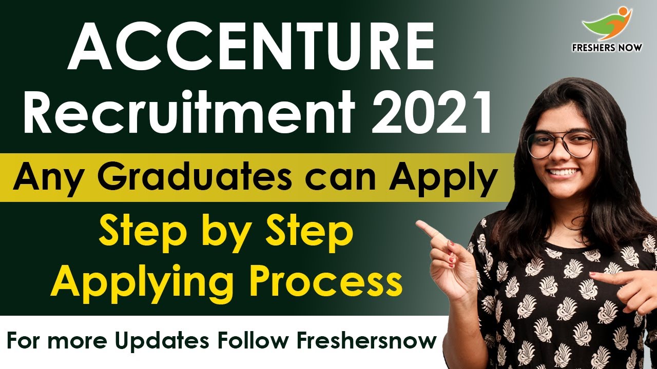 Accenture Recruitment 2021 | Step by Step Applying Process ...