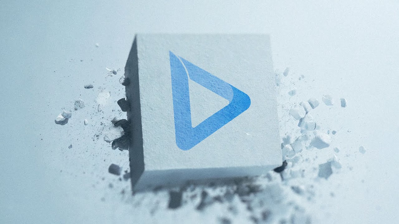 Stone Block Shatter Animation Intro Template | Customizable & Easy to ...