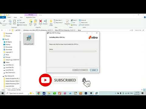 How to nstall Nitro Pro PDF 2025 on Windows 10/11 | Best PDF Editor