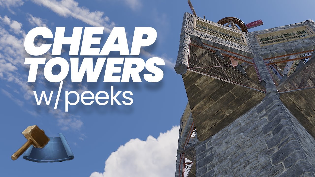 Rust Base Design - Cheap Tower w/ Peaks - YouTube