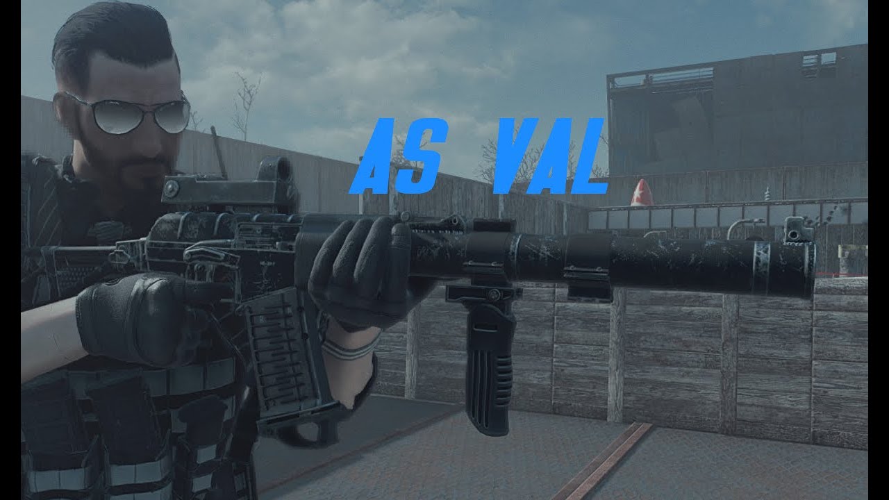 Fallout 4 9x39 Project (AS VAL) Mod - YouTube