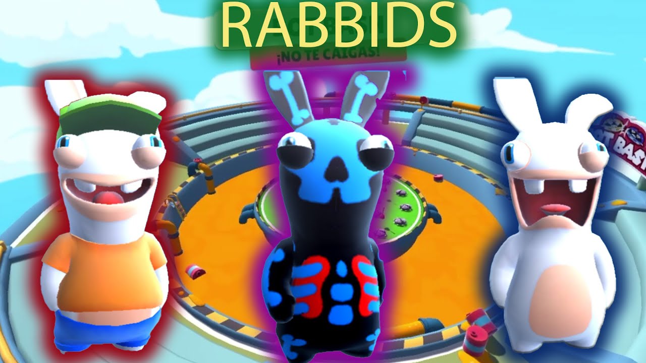 STUMBLE GUYS NUEVAS SKINS DE RABBIDS - YouTube