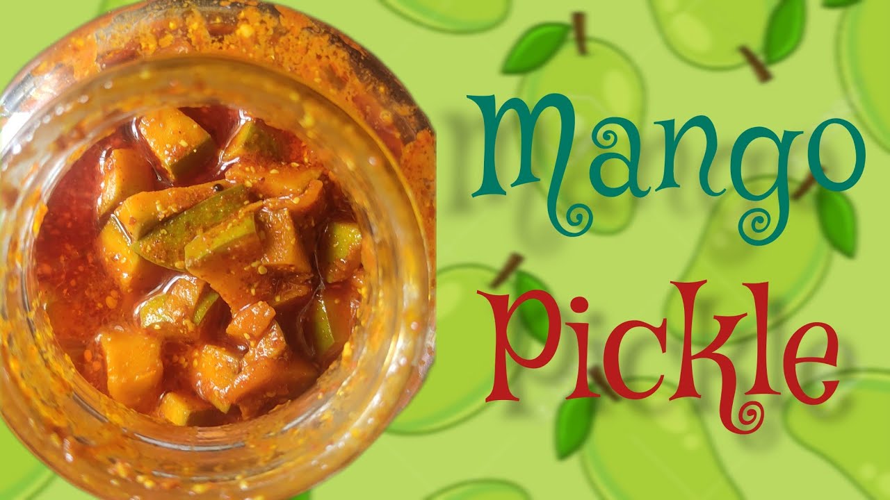 tasty mango pickle|manga achar |😋😋#mangopickle #pickle #pickles - YouTube