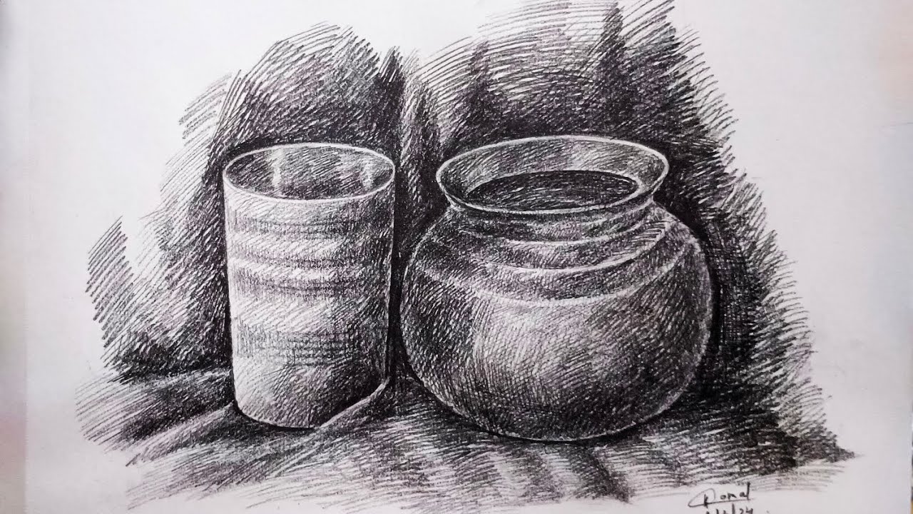 CUET 2024 | BFA Entrance Exam | Still life drawing | How to draw and ...