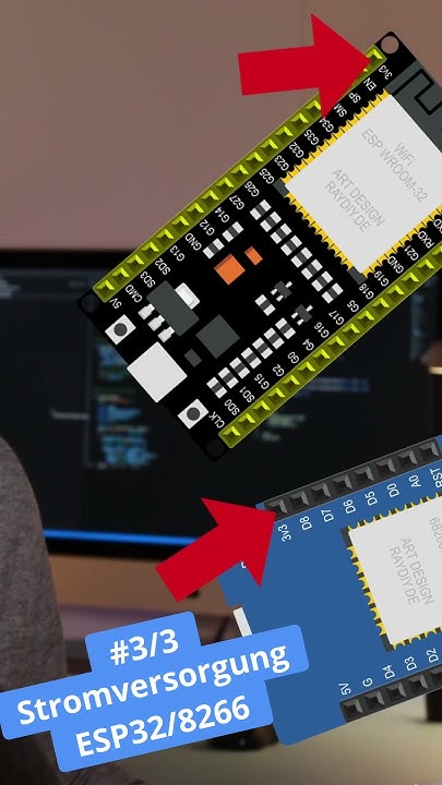 ESP32 Stromversorgung Möglichkeit Nr. 3/3 #arduino #esp32 #esp8266 #diy - YouTube
