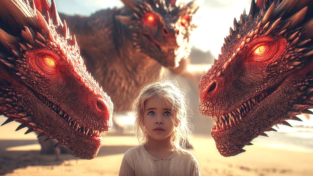 Alien Deadliest Dragons Encircled a kidnapped HUMAN Little Girl Until ...