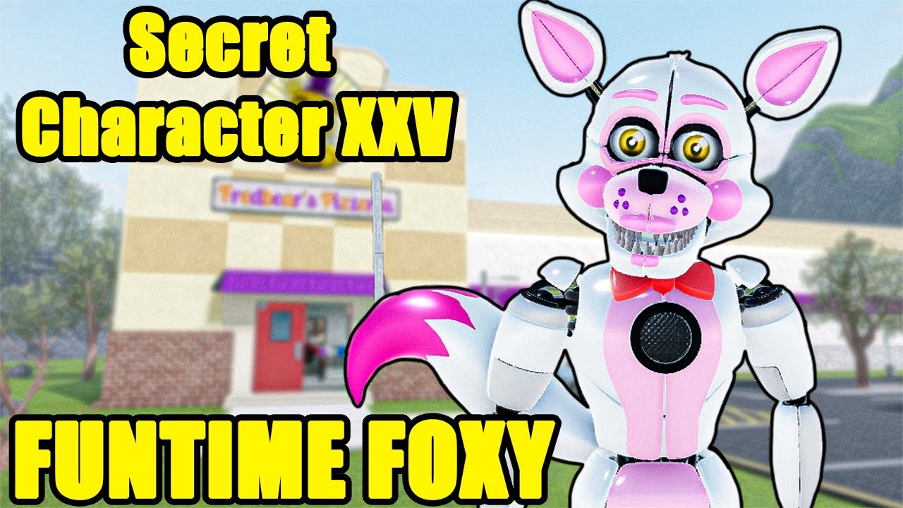 How to get Funtime Foxy (Secret Character XXV) in FREDBEAR'S MEGA ...