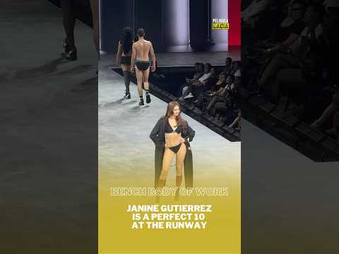 Janine Gutierrez walks the Bench Body of Work runway