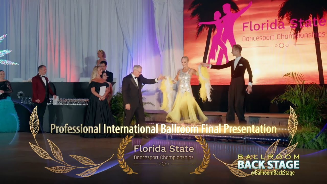Open Professional Ballroom Final Presentation. Florida State Dancesport ...