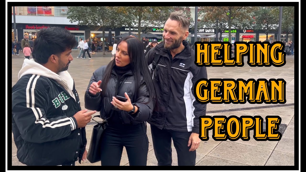 Helping German People | Indian In Germany - YouTube