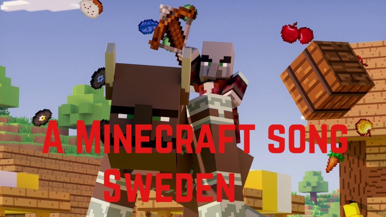 Minecraft song- Sweden - YouTube