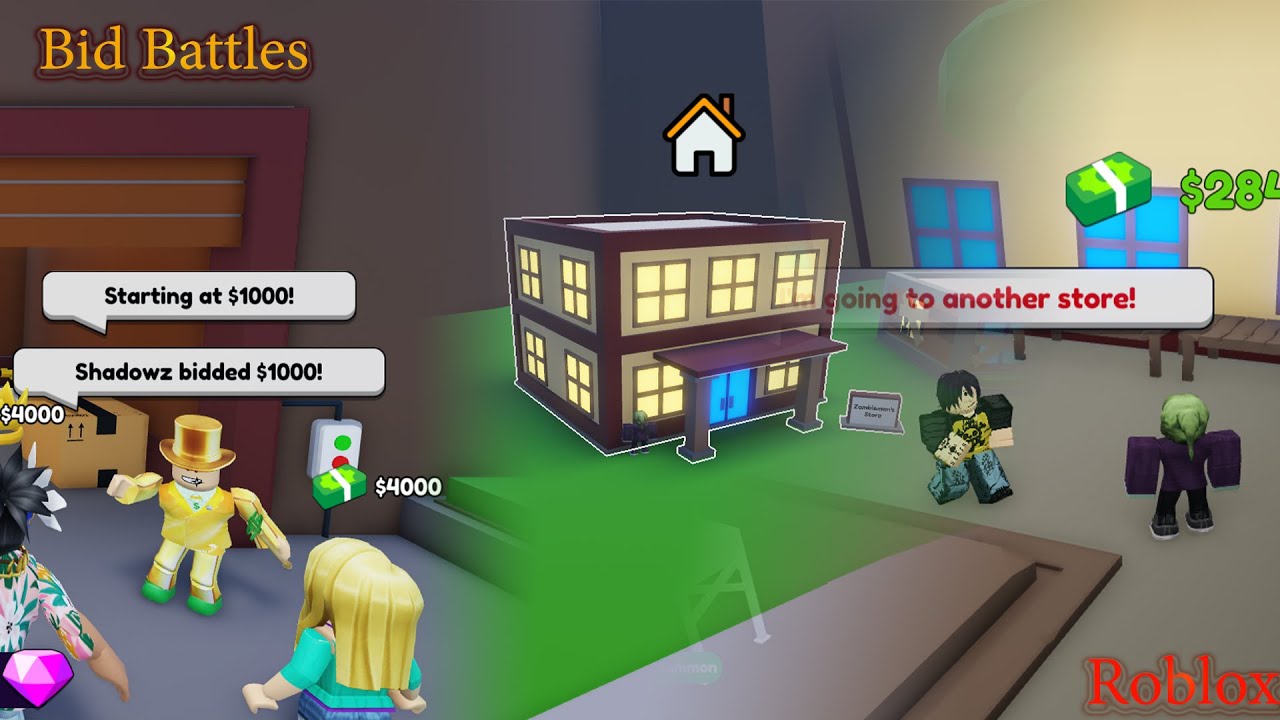 Bid Battles [Roblox] - YouTube