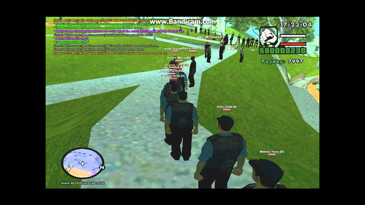 Red County Police Department Cadet Graduation [RC:RP] (SAMP) - YouTube