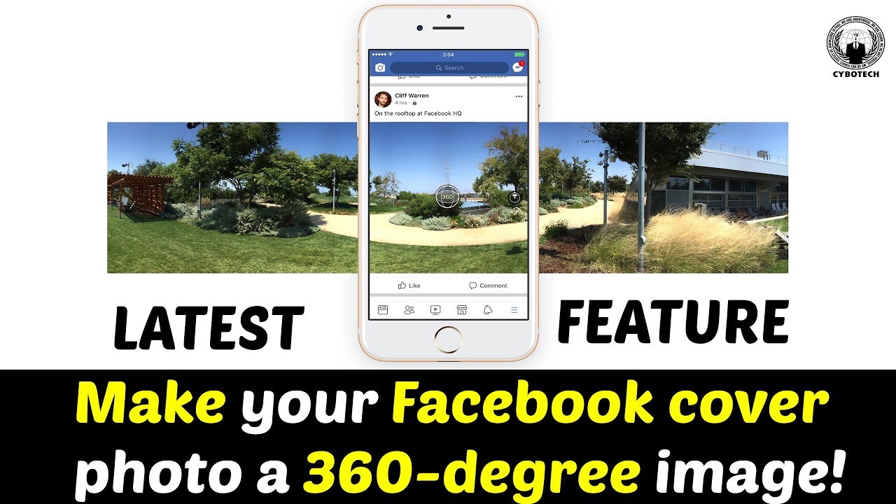 Make Your Facebook Cover Photo A 360-Degree Image! New Facebook Feature ...