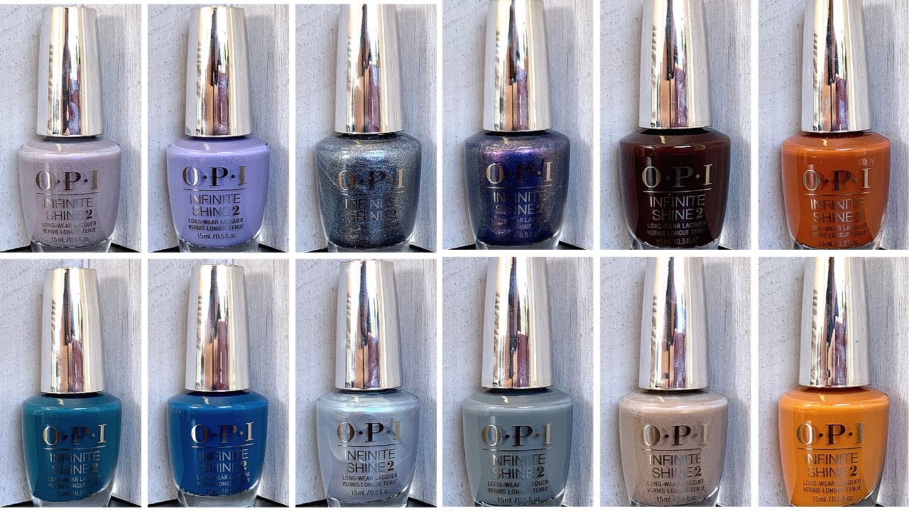 OPI Infinite Shine | Muse of Milan Collection [LIVE SWATCH on REAL ...