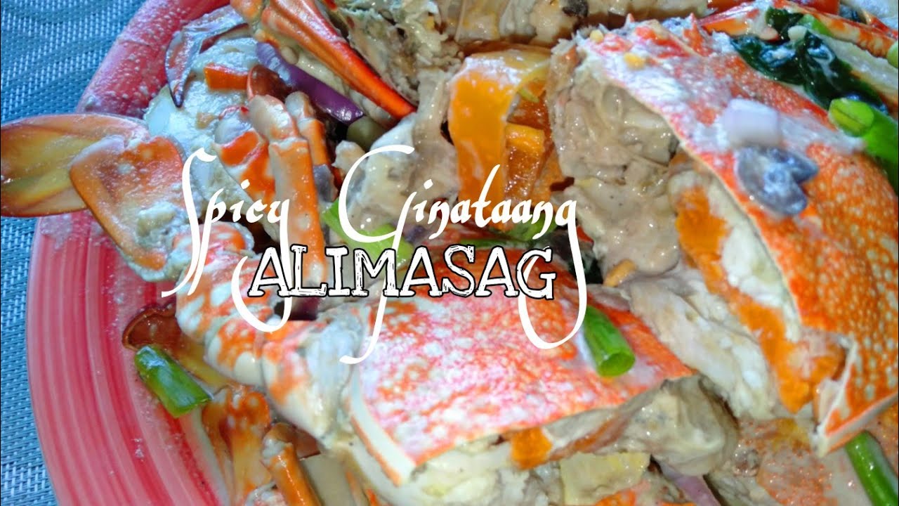 How to cook Spicy Ginataang Alimasag || Alimasag Recipe - YouTube
