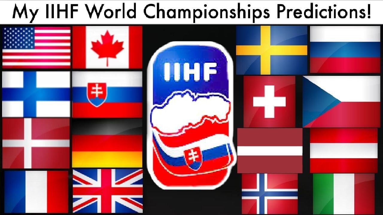 My IIHF 2019 World Championship Predictions! (WC Hockey Tournament ...
