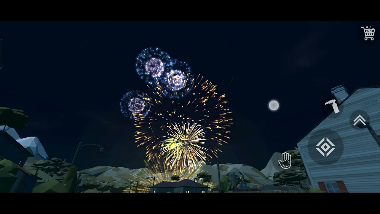 firework show 8 | firework simulator 3d - YouTube