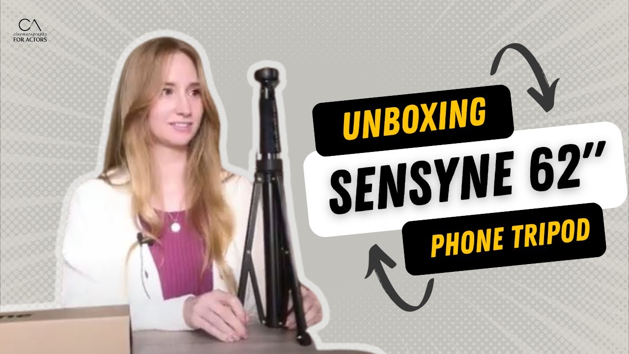 **Unboxing Review** Sensyne 62' Phone Tripod Wireless Remote and Phone ...