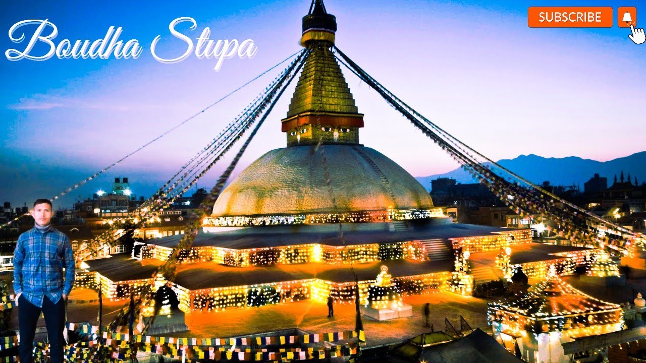 Boudha Stupa Documentary ||At Night Boudha [Khasti Chaitya]||@Patnali ...