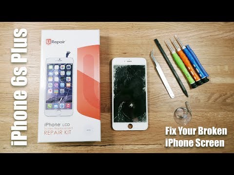 EASIEST IPHONE 6S PLUS SCREEN REPAIR VIDEO ON THE INTERNET - IN 4K