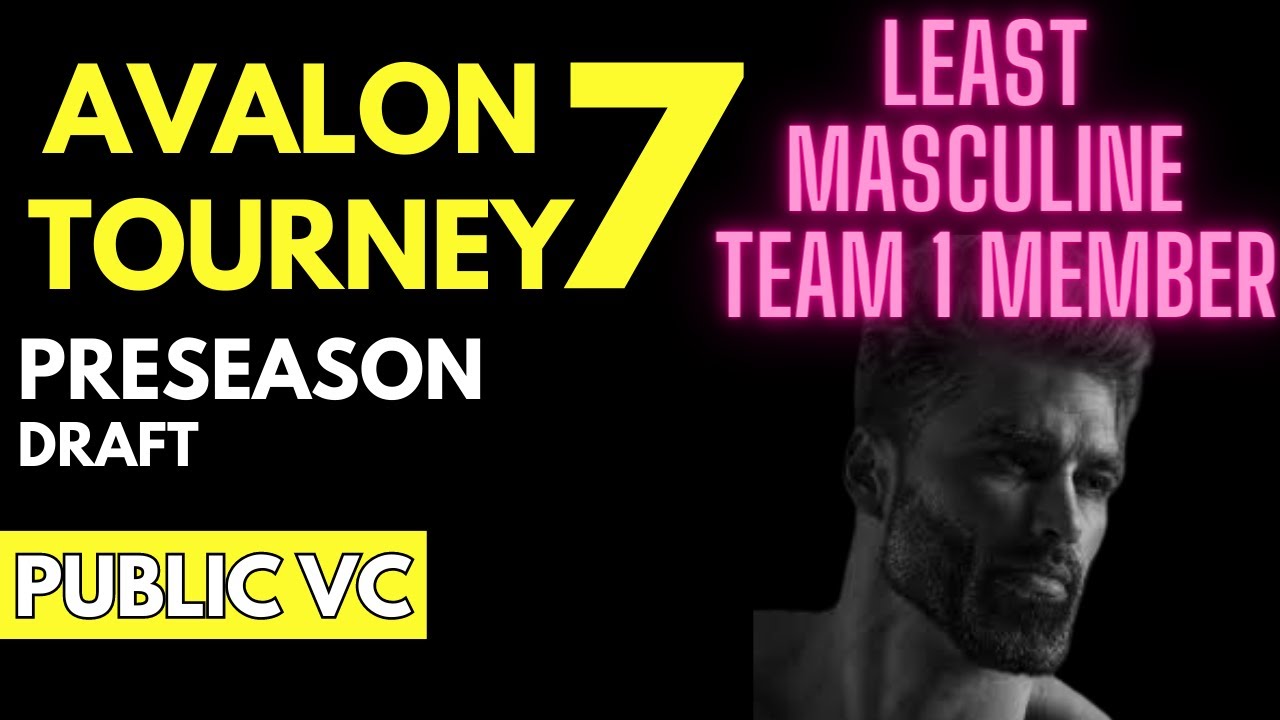 Avalon Tourney 7 - Draft \w Discord VC - YouTube