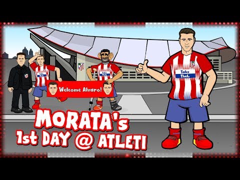 🤣MORATA's 1st DAY AT ATLETI!🤣 (Alvaro Morata signs for Atletico Madrid Parody Transfer)