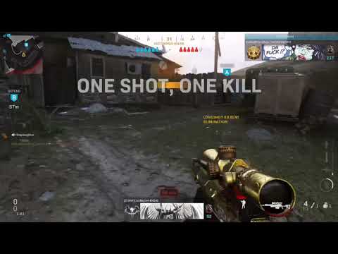 Modern warfare Sniping montage AX 50 Demon 😈