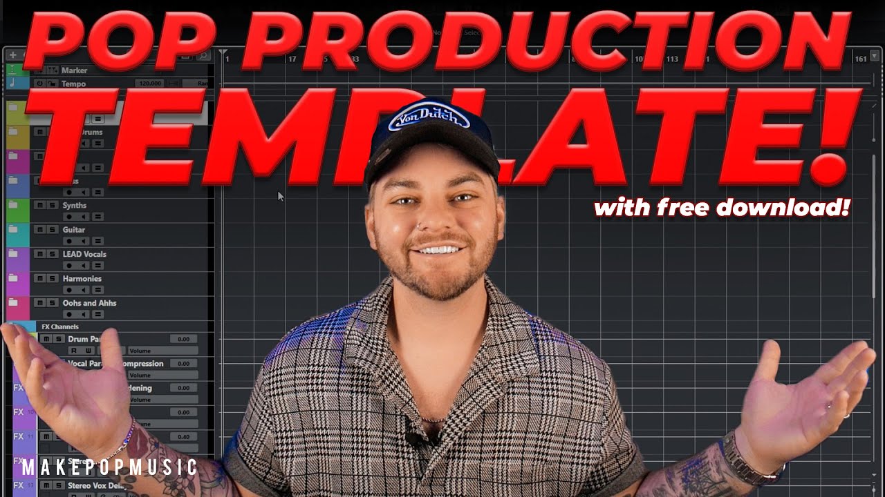 I Use THIS Production Template EVERY Time! (Free Cubase 11 Pro Template ...