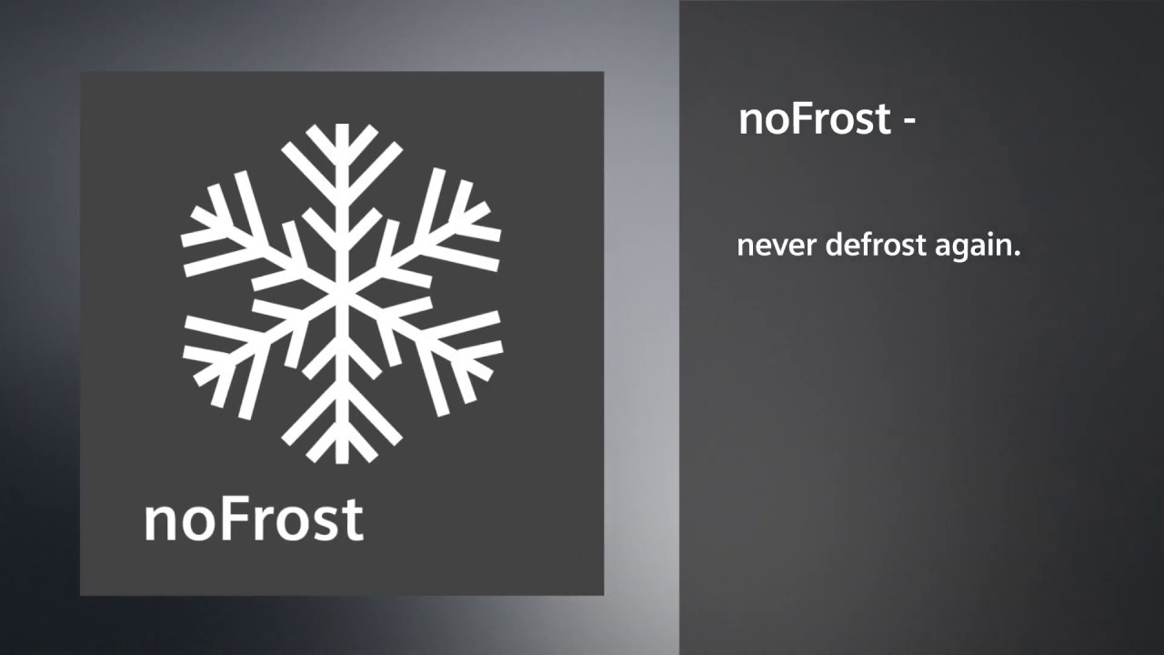 Siemens noFrost - YouTube