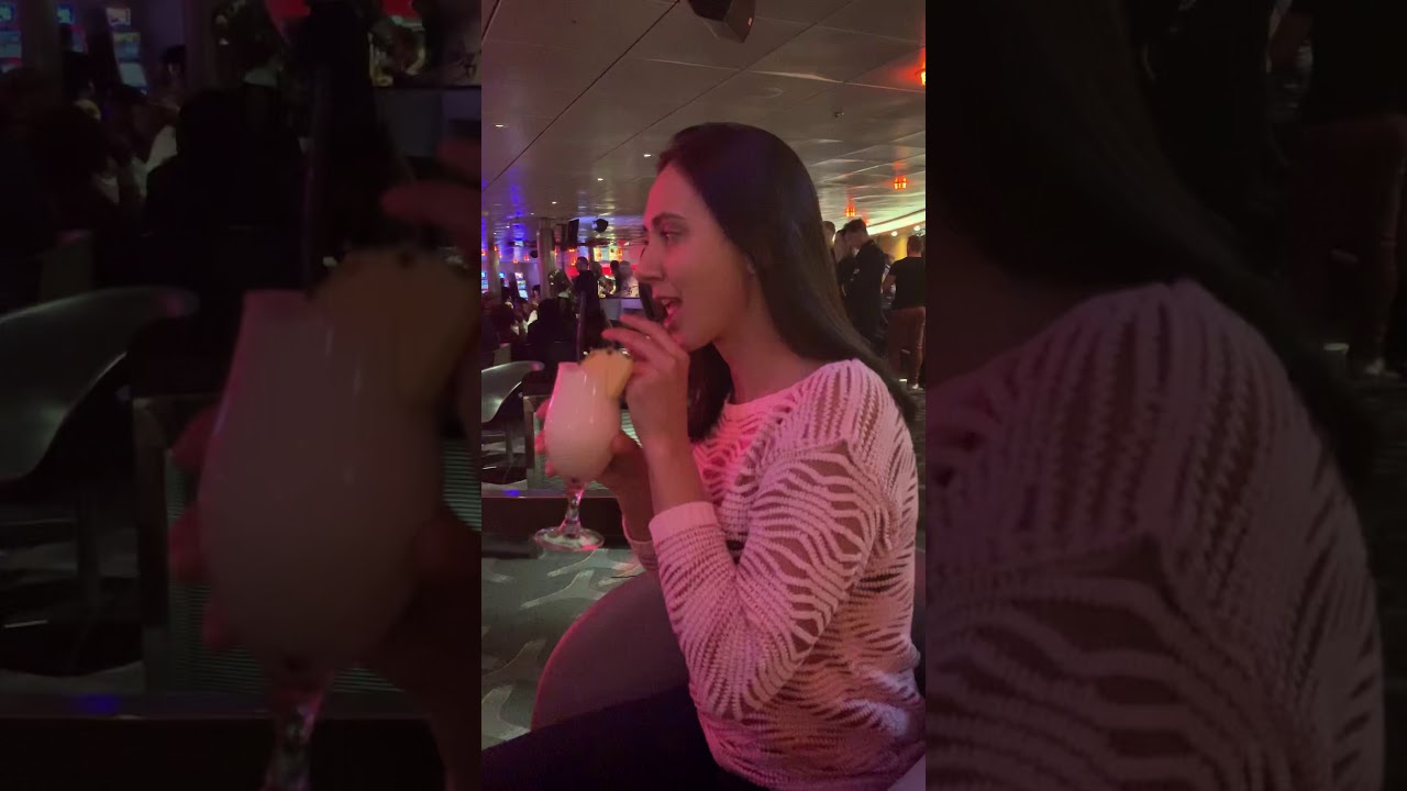 Alina Rudan fashion model Sweden Stockholm Viking Line - YouTube